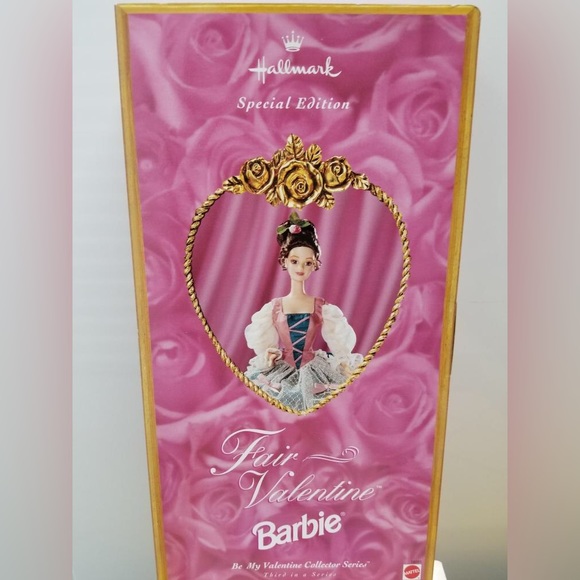 Barbie | Toys | Nwt Barbie Hallmark Fair Valentine 3rd In Hallmark ...